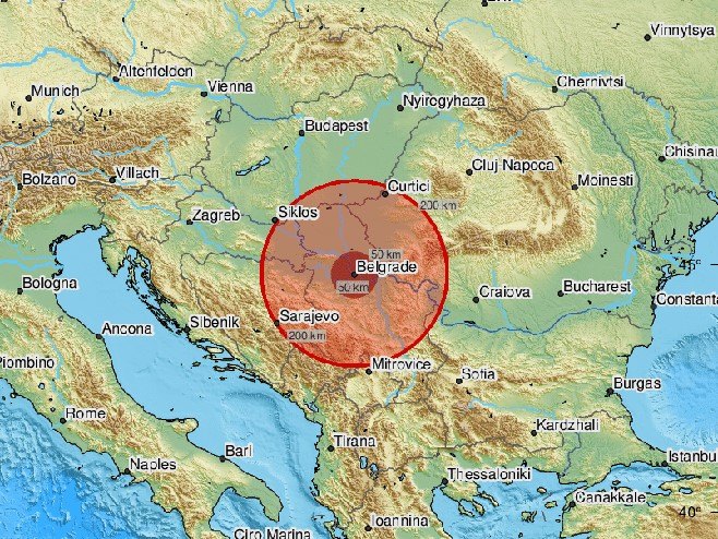 Zemljotres u Srbiji